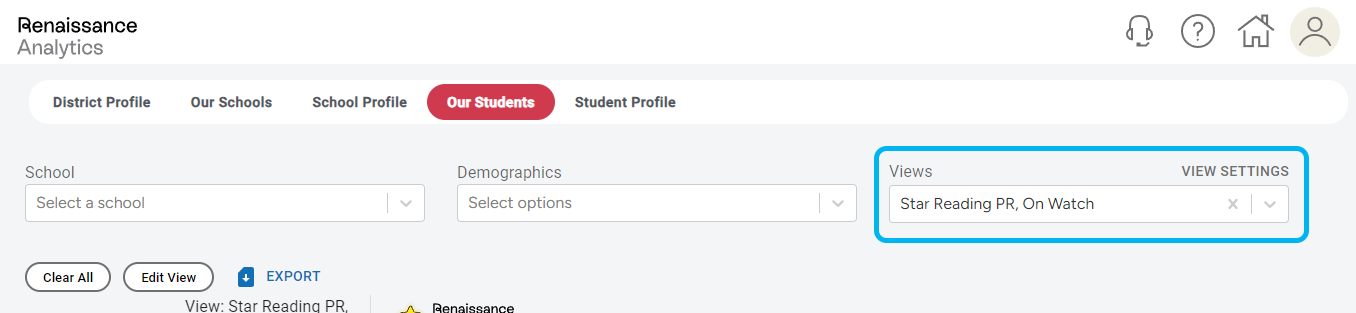 Our Students Dashboard - Sorting and Filtering Students – Renaissance Next Our Students Dashboard - Sorting and Filtering Students – Renaissance Next